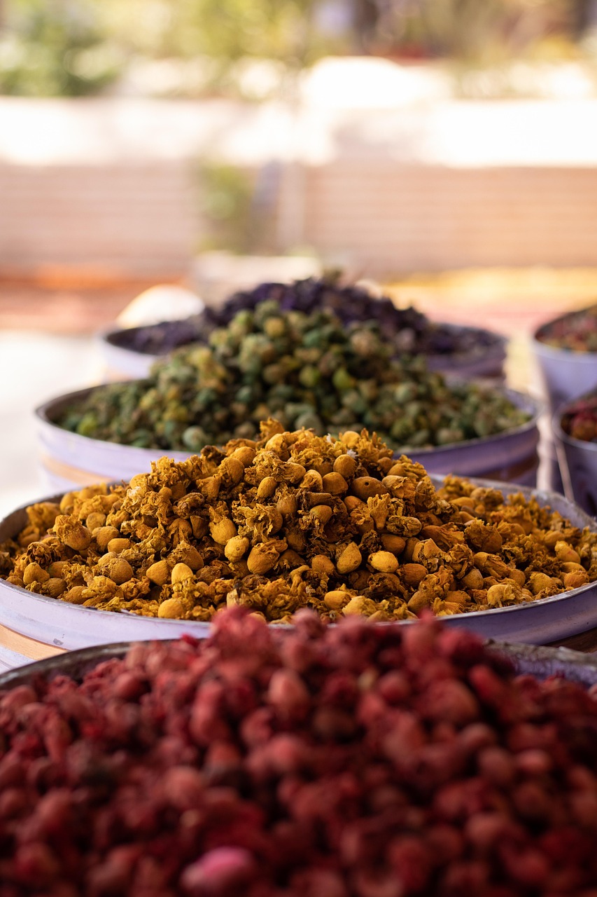 Dried Cactus Flowers Bazaar - Free photo on Pixabay