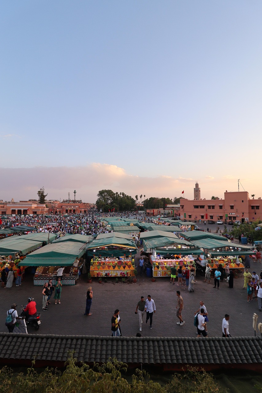 Jema El-Fnaa Maroko Marrakech - Foto gratis di Pixabay - Pixabay
