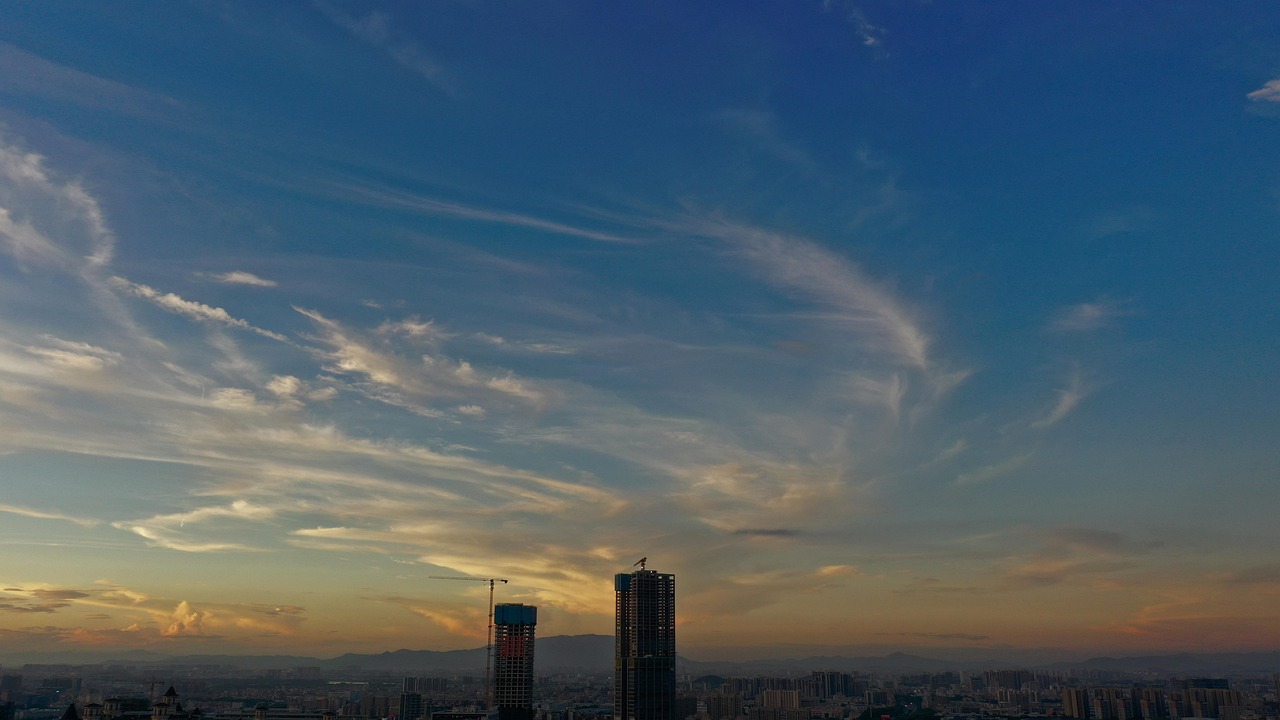 Sunset Glow Twilight City View - Free photo on Pixabay - Pixabay