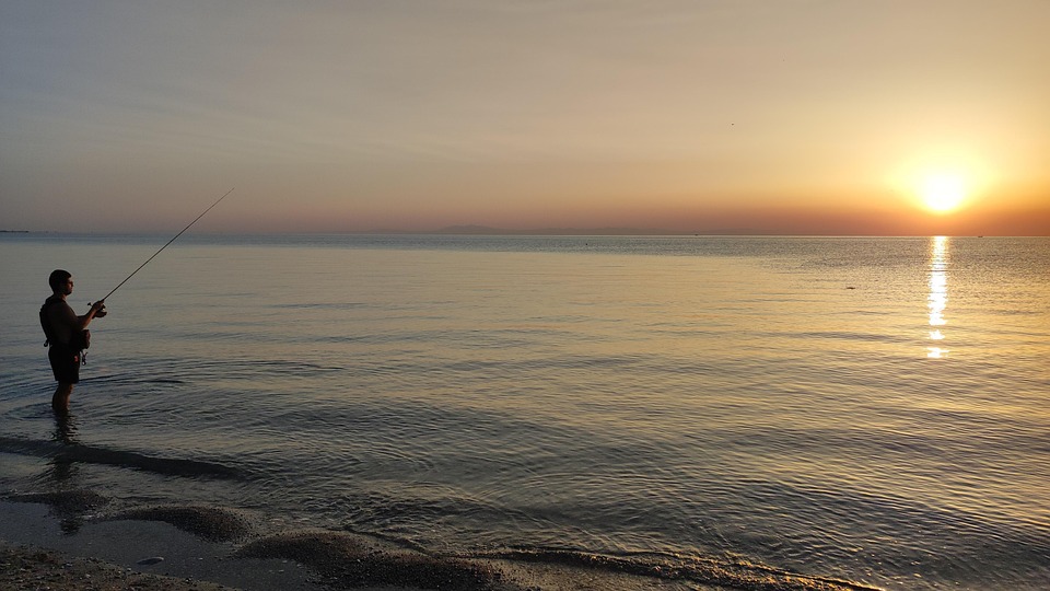 Fishing Sunrise Sea - Free photo on Pixabay - Pixabay