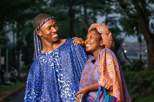 African Couple Outdoors Night - Free photo on Pixabay