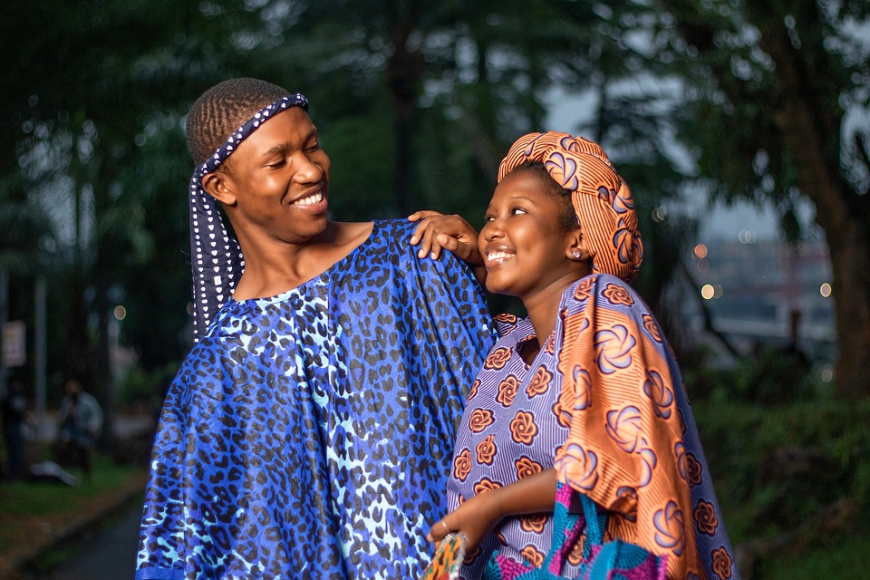 African Couple Outdoors Night - Free photo on Pixabay