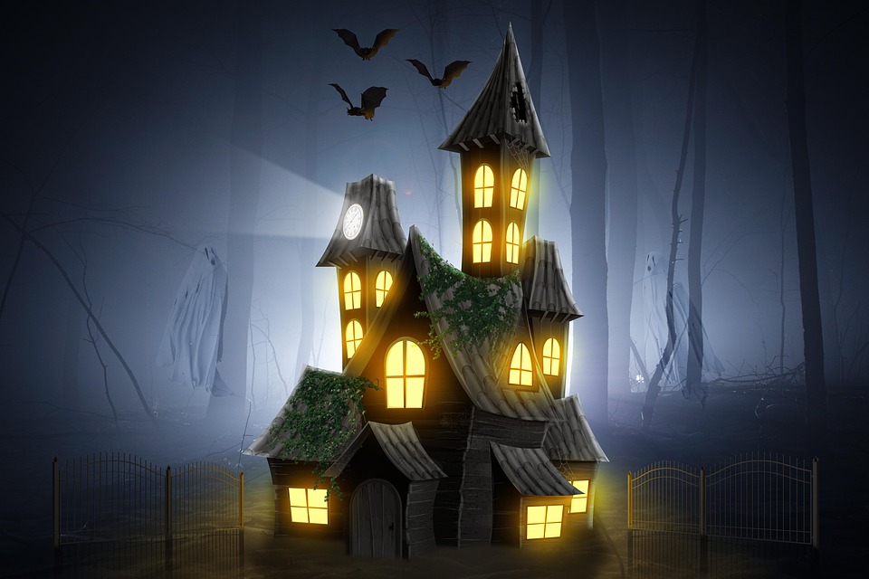 Haunted House Cartoon Spooky - Free photo on Pixabay