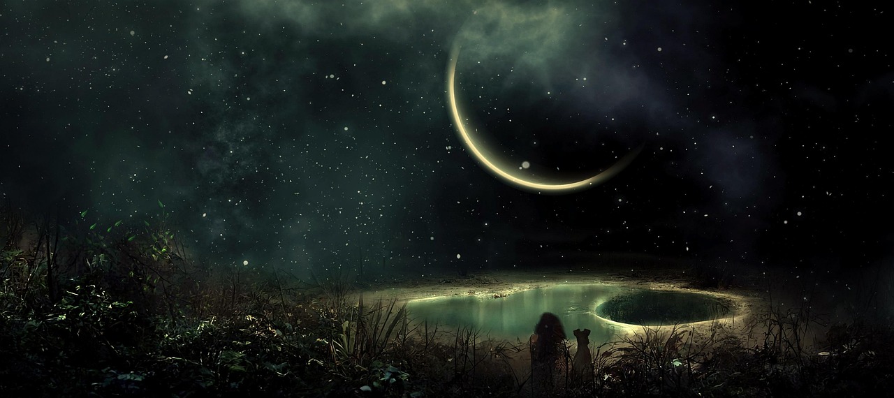 Fantasy Night Moon - Free photo on Pixabay - Pixabay