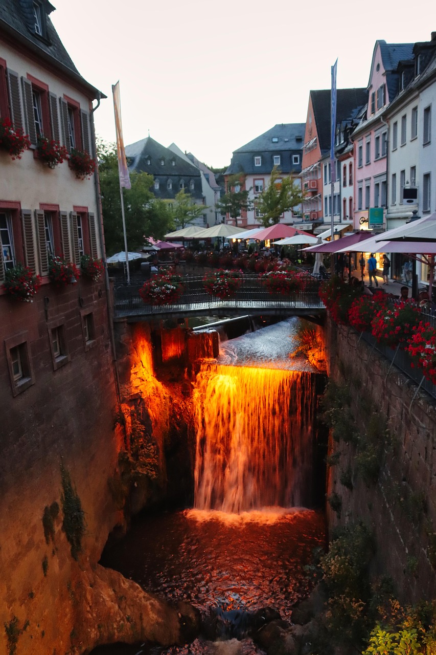 Saarburg Waterfall City - Free photo on Pixabay - Pixabay