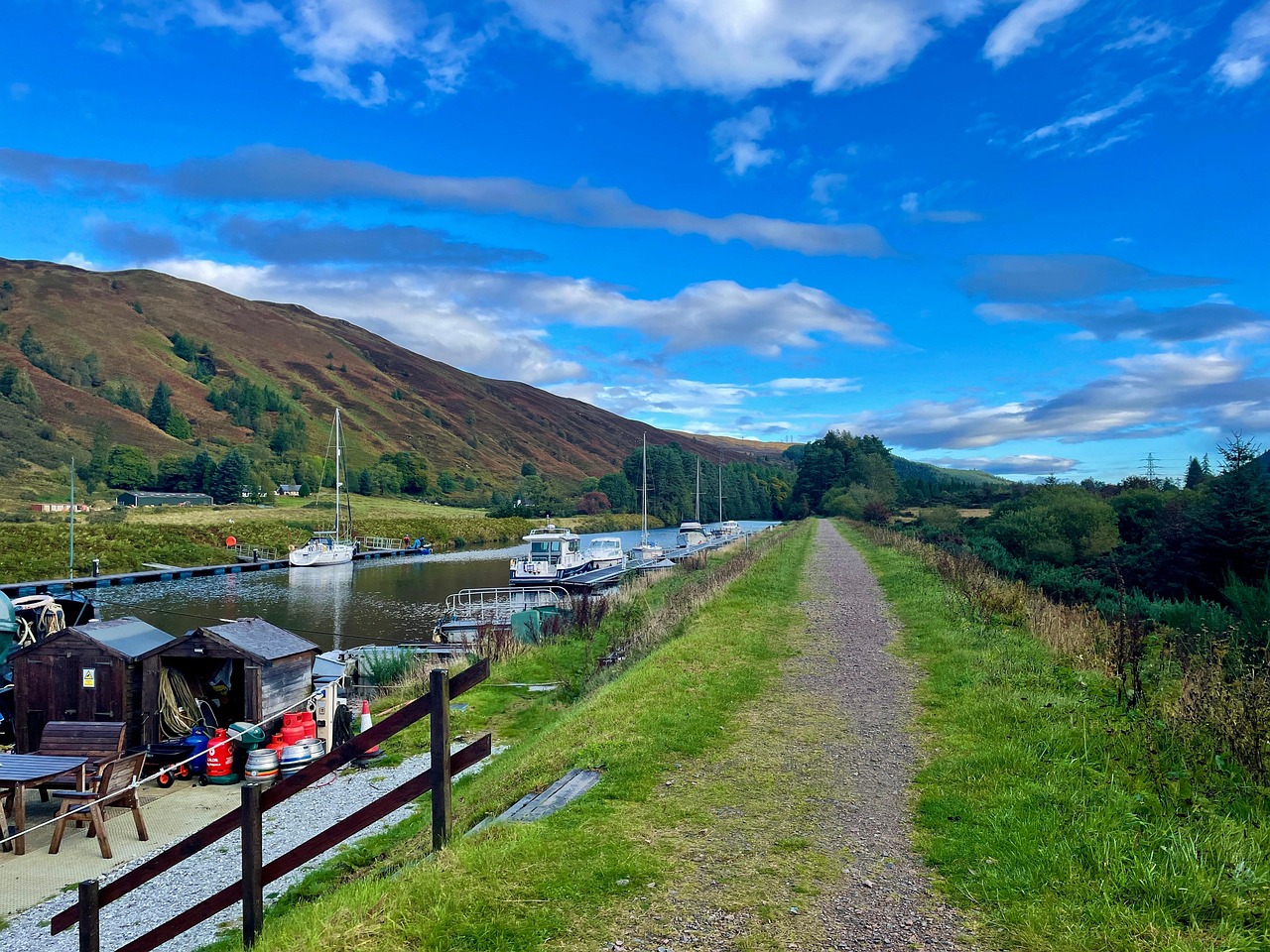 Hiking Caledonian Canal South - Free photo on Pixabay - Pixabay