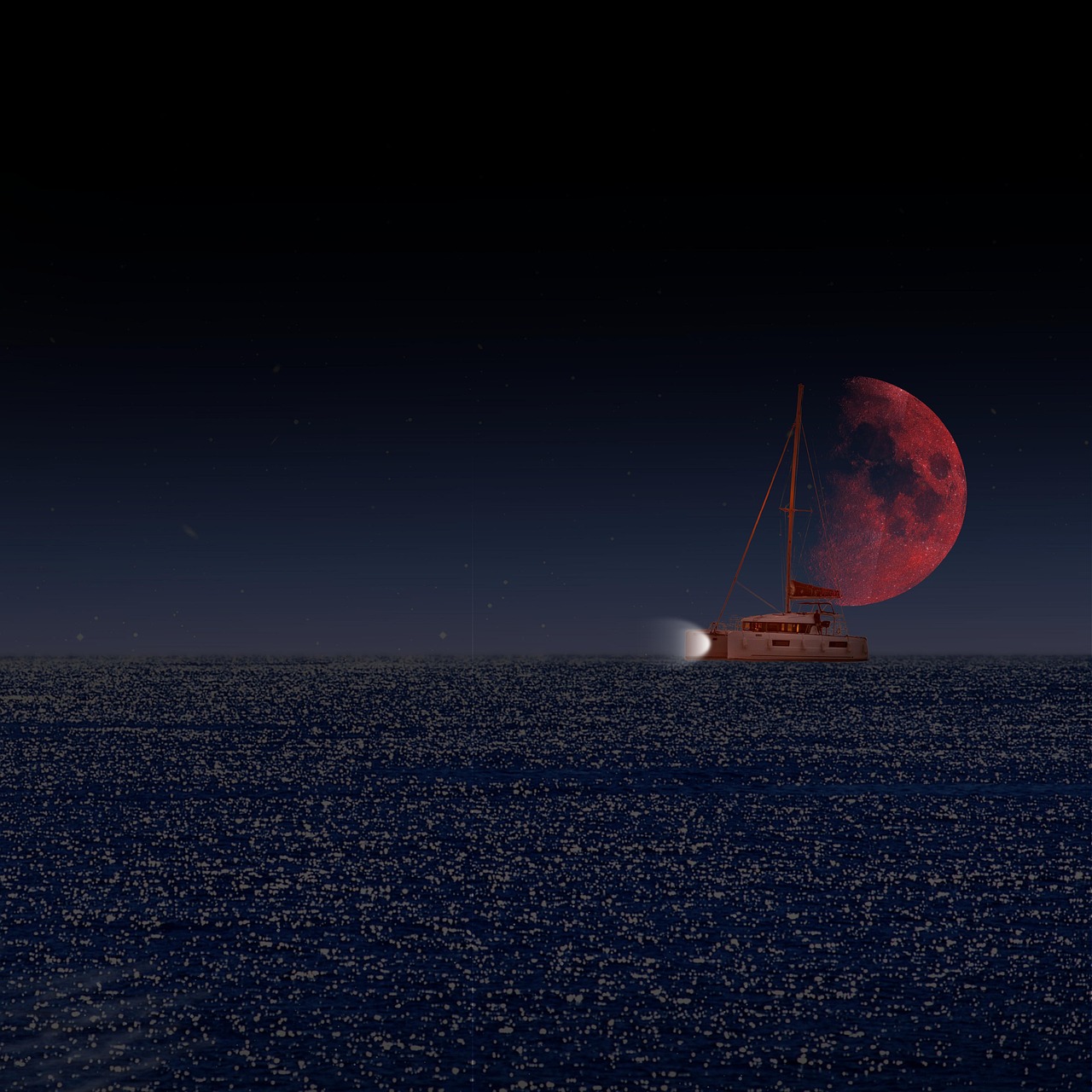 Mar Barco Noite - Imagens grátis no Pixabay - Pixabay