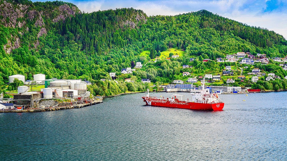 Houses Fjord Sea - Free photo on Pixabay