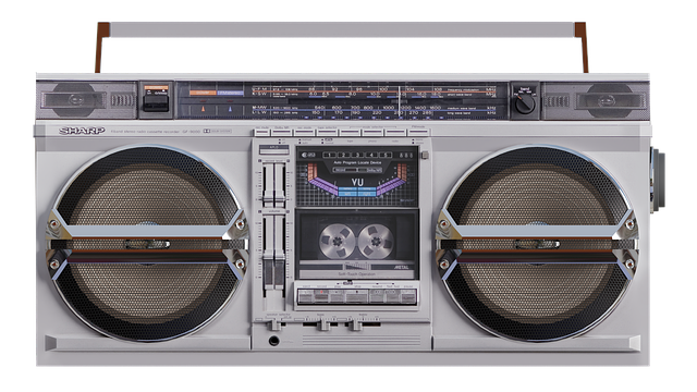 Download Boombox, Ghettoblaster, Radio. Royalty-Free Stock Illustration ...