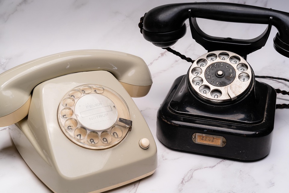 Vintage Telephones Rotary Dial - Free photo on Pixabay