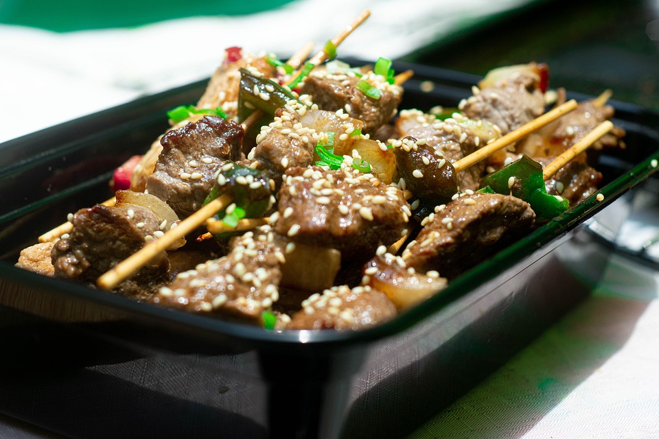 Brochetas Hús Étel - Ingyenes fotó a Pixabay-en - Pixabay