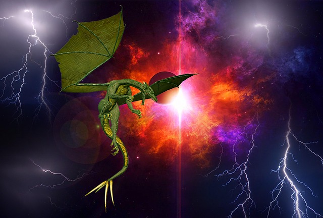 Fantasy Dragon Cosmos - Free photo on Pixabay