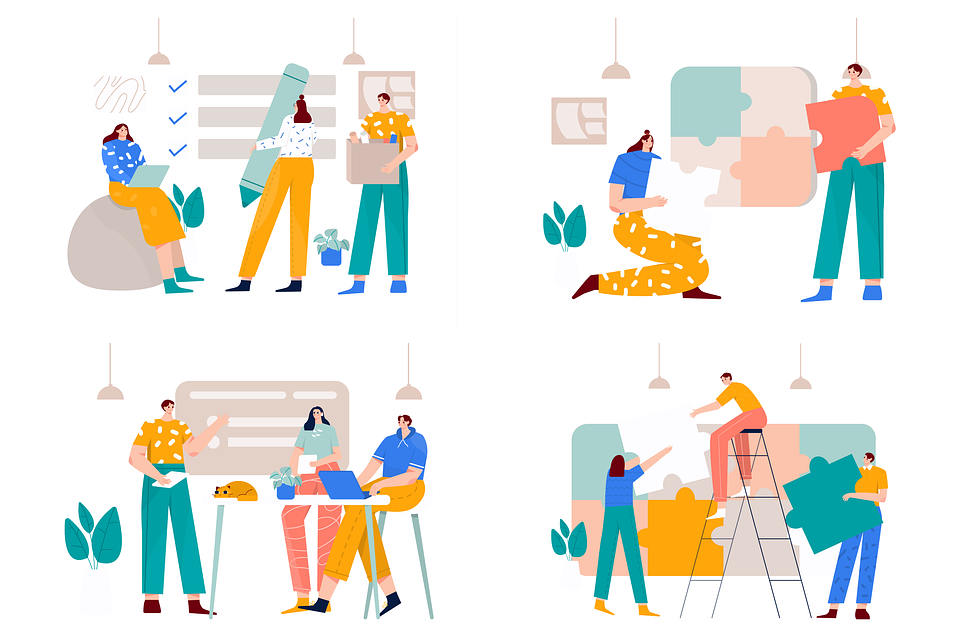 Download Teamwork, Team, Together. Royalty-Free Stock Illustration ...