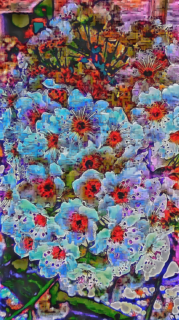 Digital Flower Abstract Design - Free photo on Pixabay - Pixabay