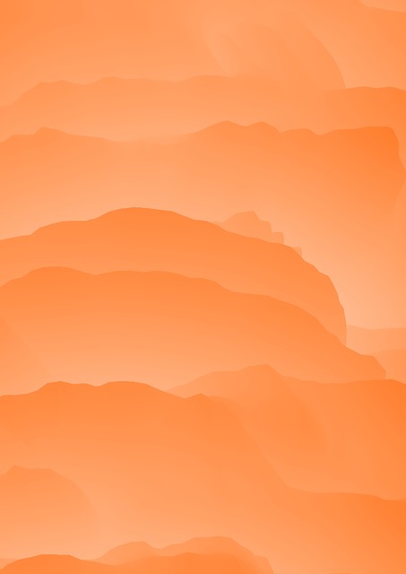 Montagnes Fond Orange Art - Image gratuite sur Pixabay - Pixabay