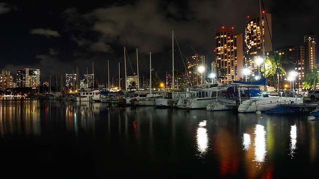 Marina Boats Night - Free photo on Pixabay