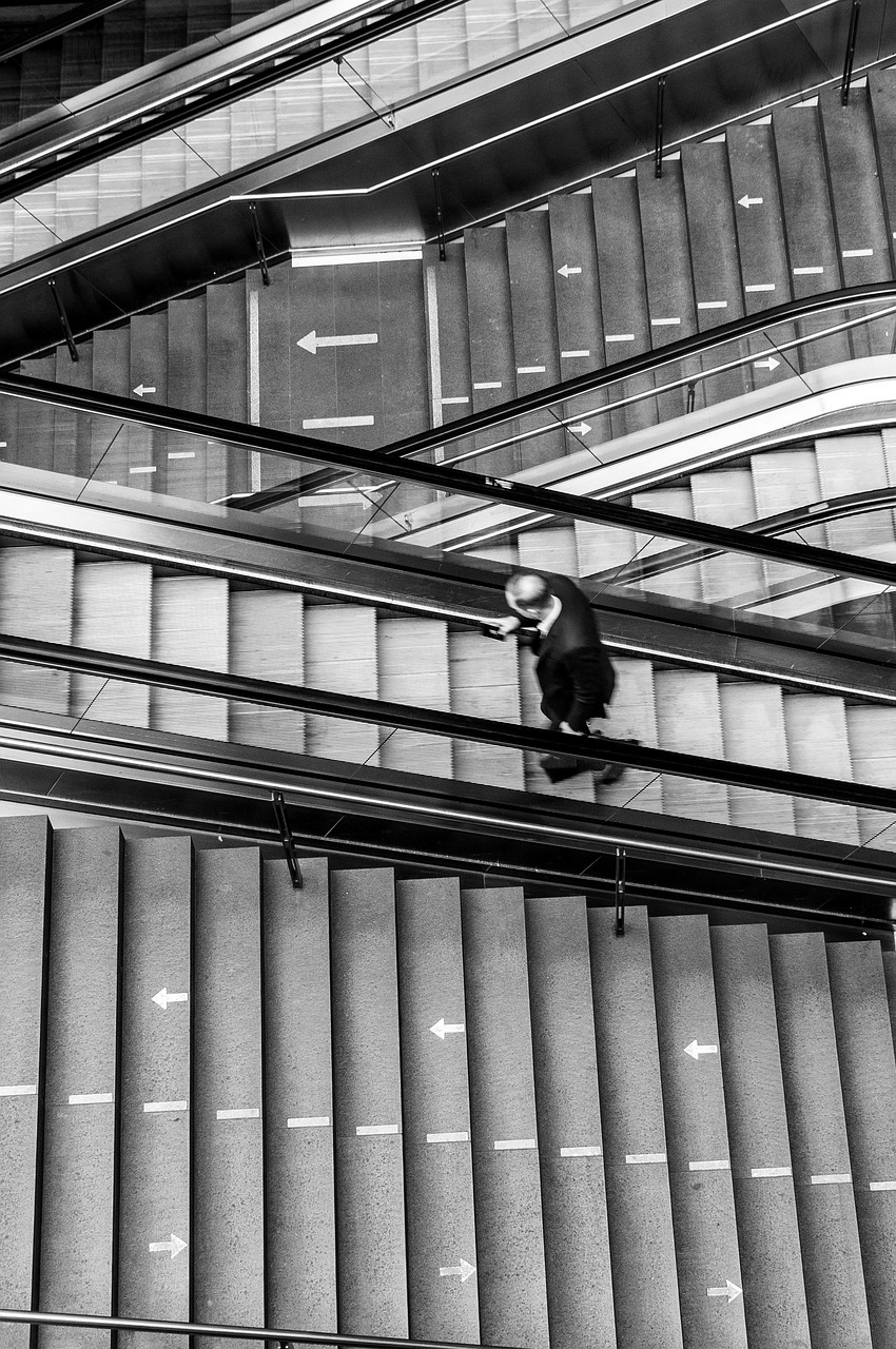 Stairs Escalator Staircase Black - Free photo on Pixabay