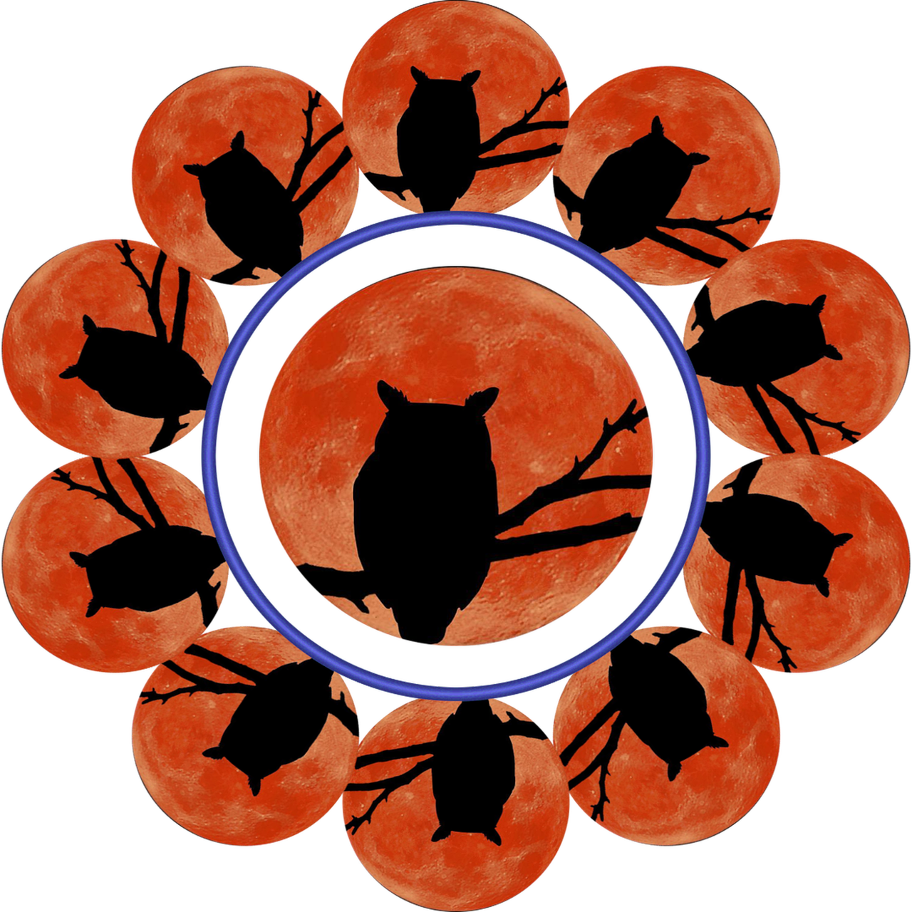 Coruja Lua Vermelho - Imagens grátis no Pixabay - Pixabay