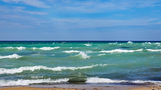 Lac Michigan Vagues Chapeaux - Photo gratuite sur Pixabay - Pixabay