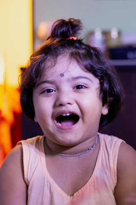 Girl Alone Kid Face Laughing - Free photo on Pixabay - Pixabay