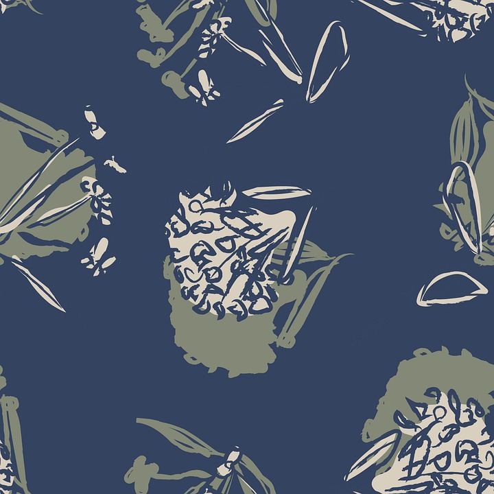 Estampado Floral Papel Pintado - Imagen gratis en Pixabay