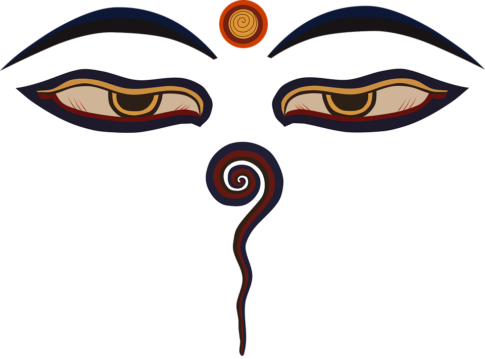 Download Nepal, Eyes, Buddhism. Royalty-Free Vector Graphic - Pixabay
