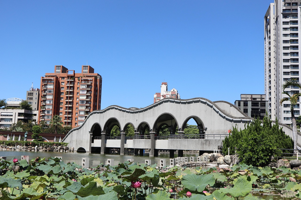 Lotus Pond Bridge - Free photo on Pixabay - Pixabay