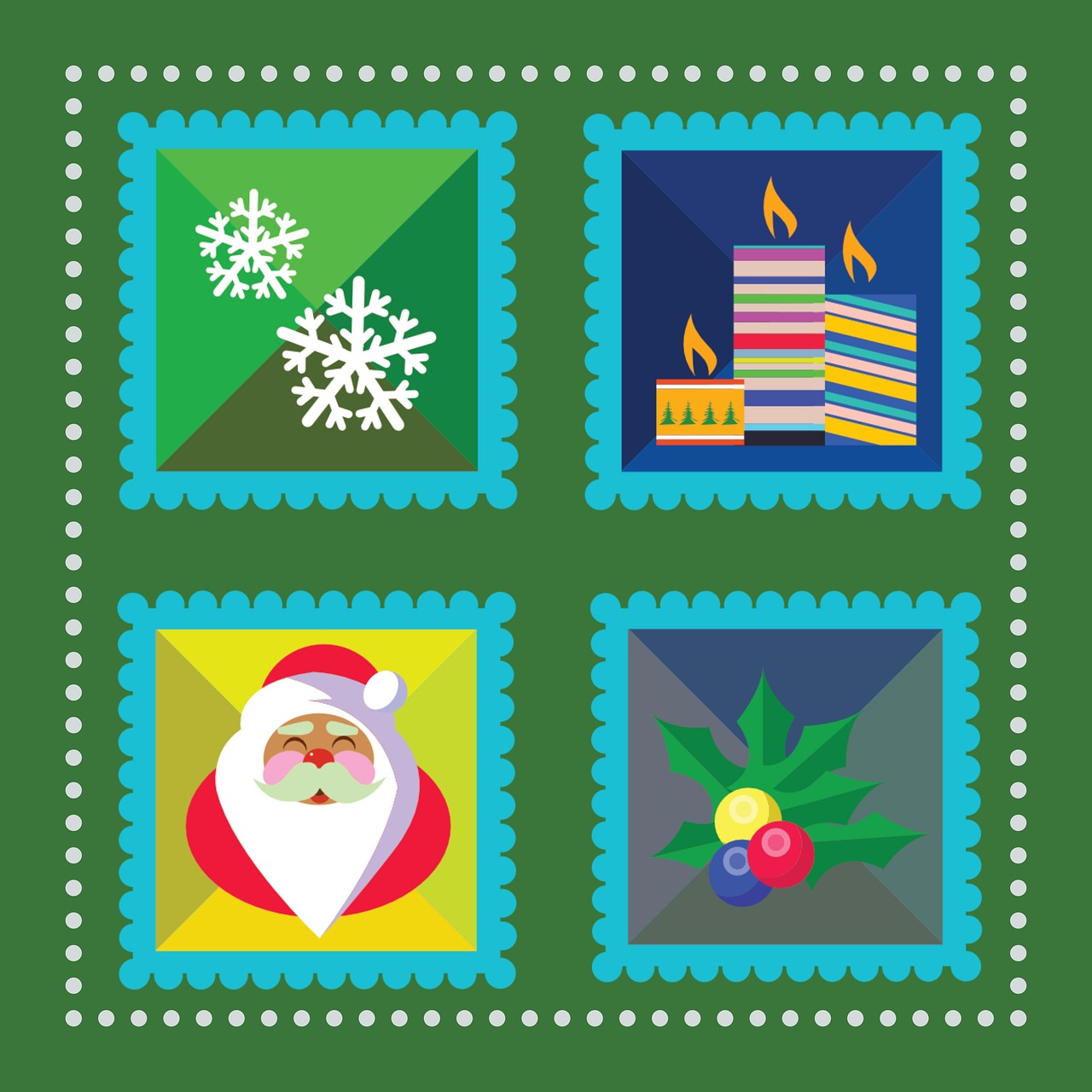 9,000+ Free Santa Stamp & Christmas Images - Pixabay