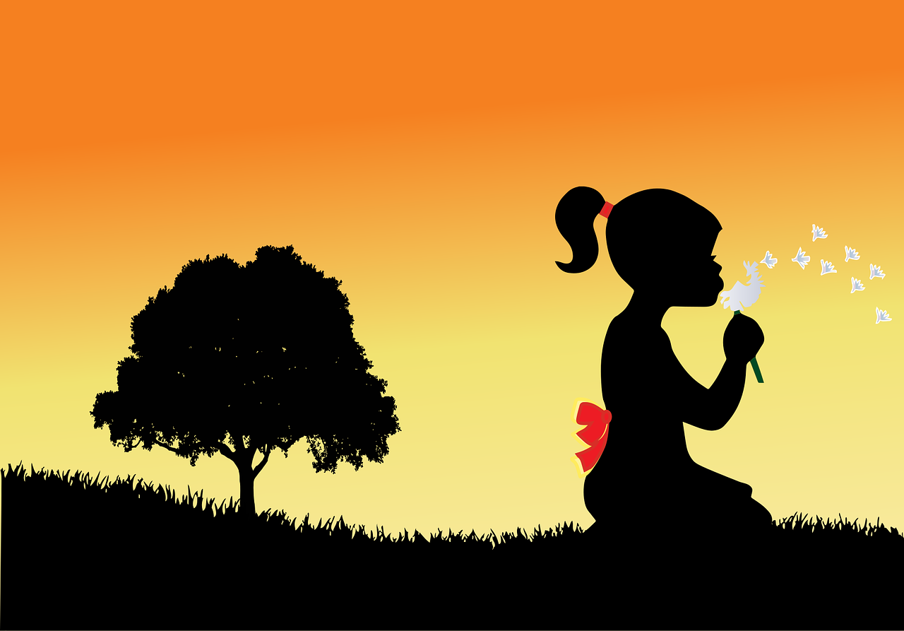 Niña Deseando Antecedentes - Gráficos vectoriales gratis en Pixabay