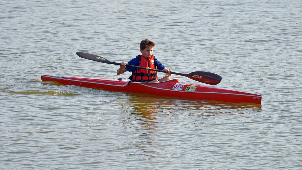 Little Boy Kayak Lake - Free photo on Pixabay - Pixabay