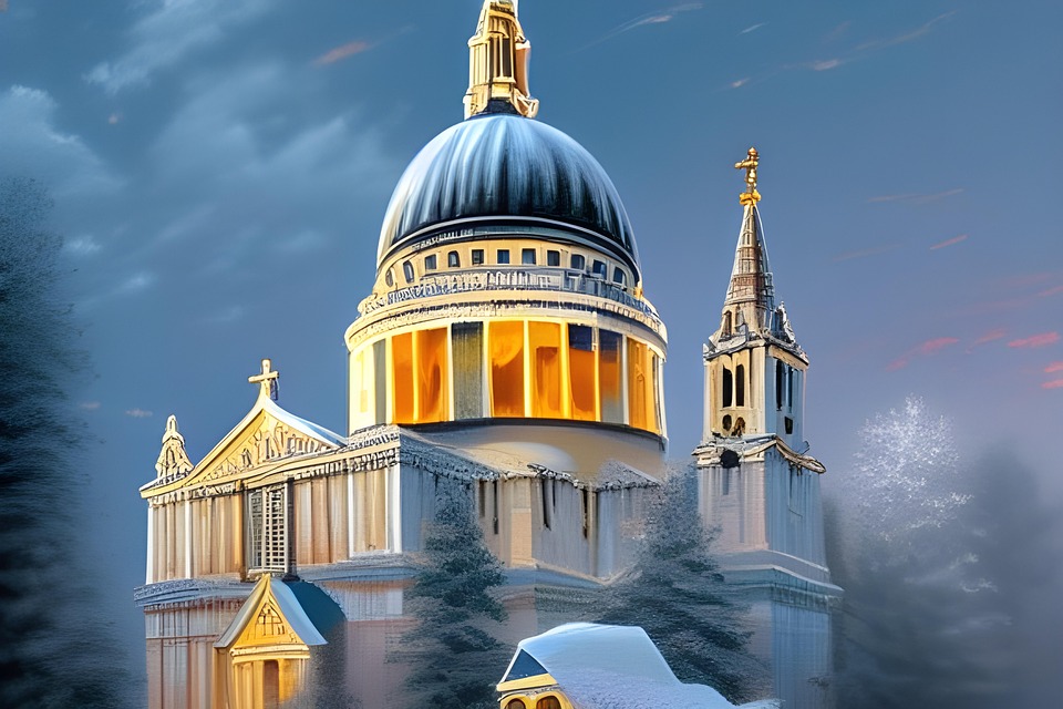 Cathedral In Winter - Free photo on Pixabay