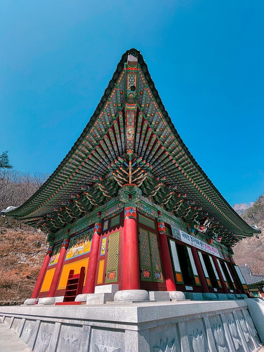 Temple Pagoda Korean - Free photo on Pixabay - Pixabay