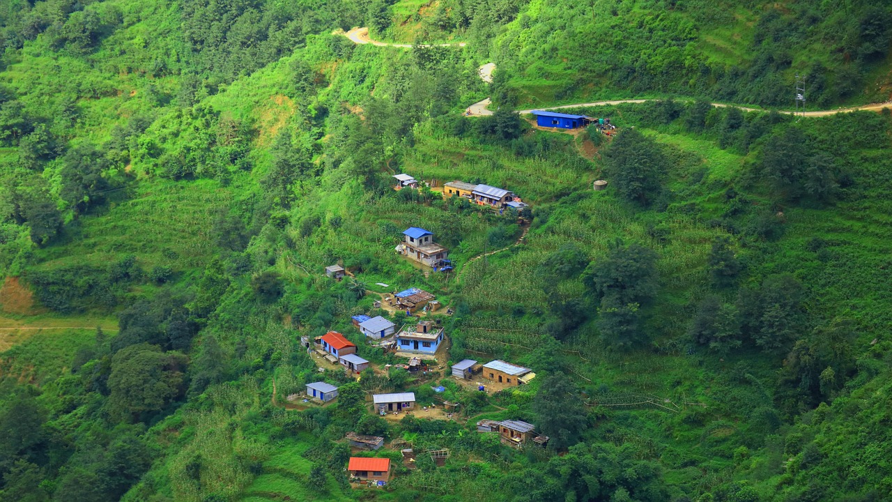 Green Village Nepal House - Free photo on Pixabay - Pixabay