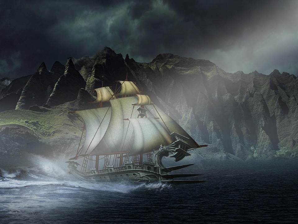 Galion En Mer Pirate - Photo gratuite sur Pixabay