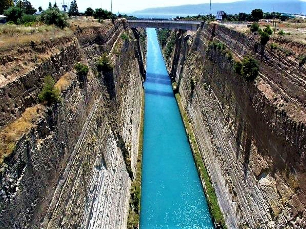 Canal De Corinthe Voie Navigable - Photo gratuite sur Pixabay - Pixabay