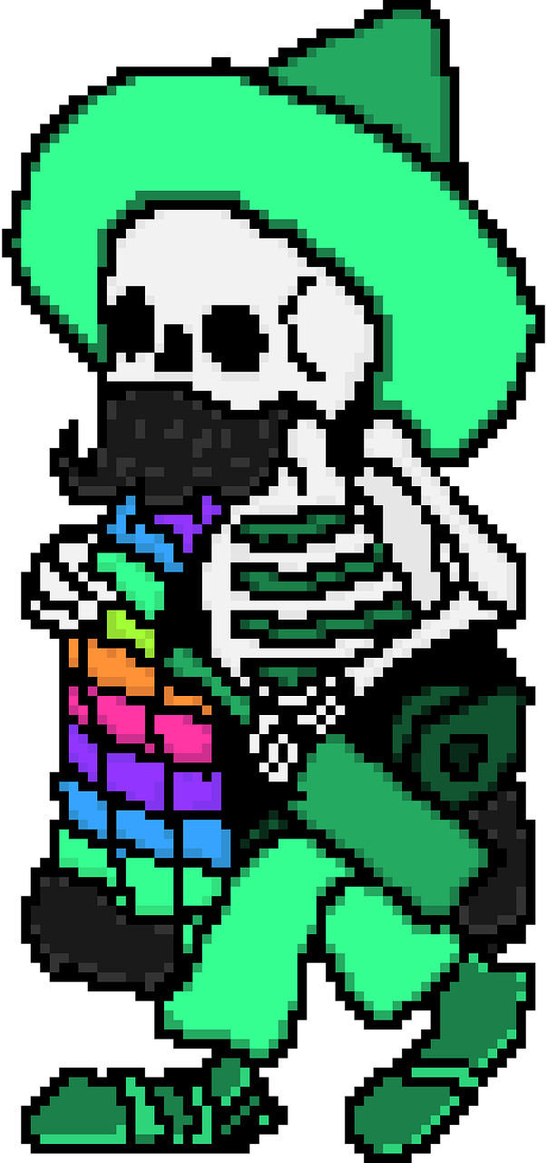 5+ Free Pixel Art Skeleton & Pixel Art Images - Pixabay