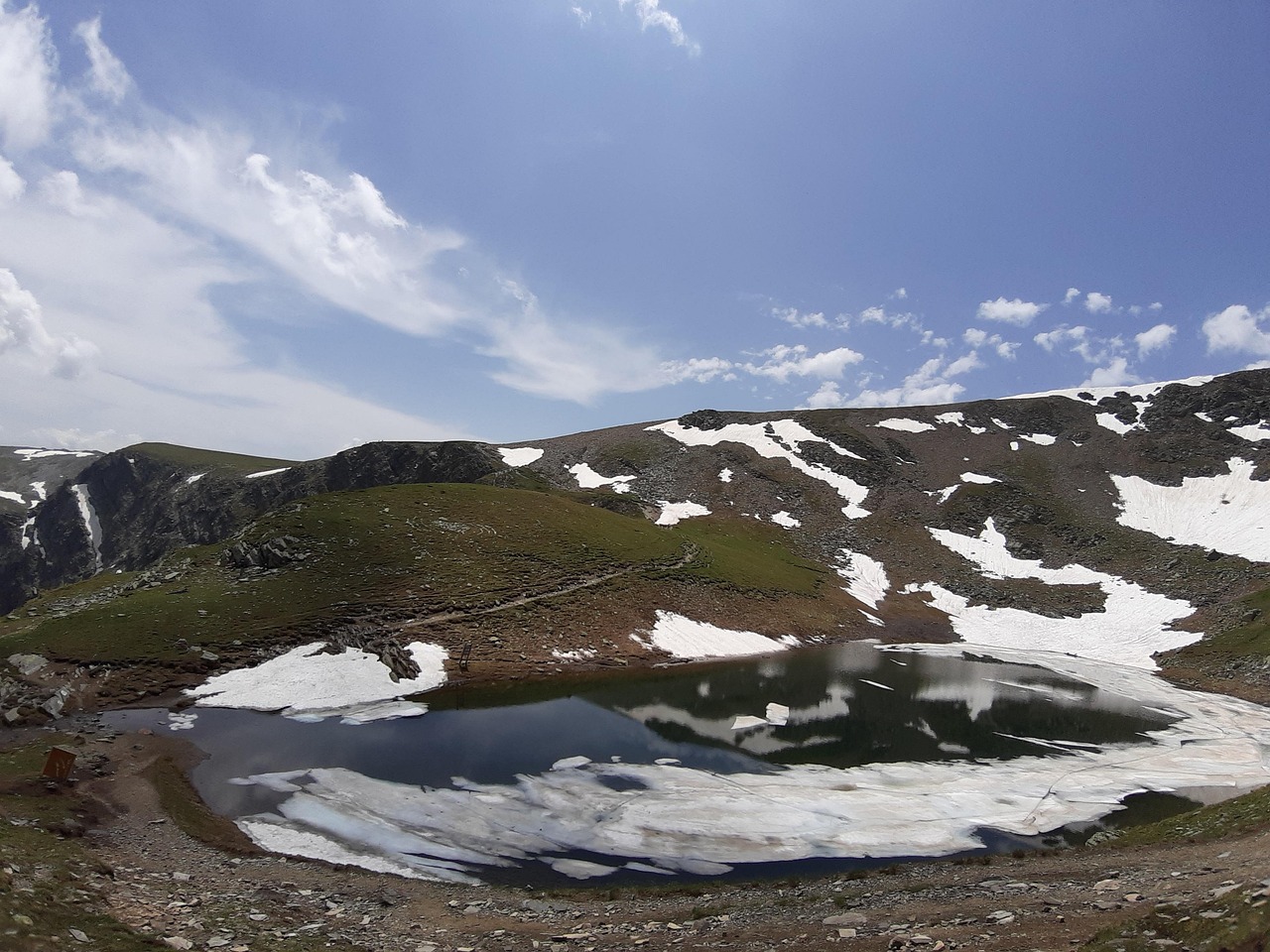 Lago Nieve Montaña - Foto gratis en Pixabay - Pixabay