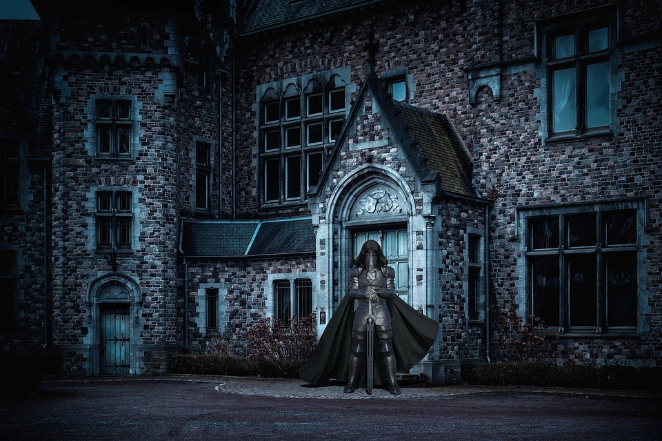 Download Background, Castle, Night. Royalty-Free Stock Illustration ...