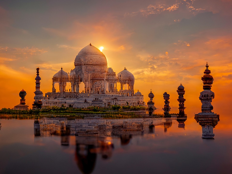 Taj Mahal India Sunset - Free photo on Pixabay