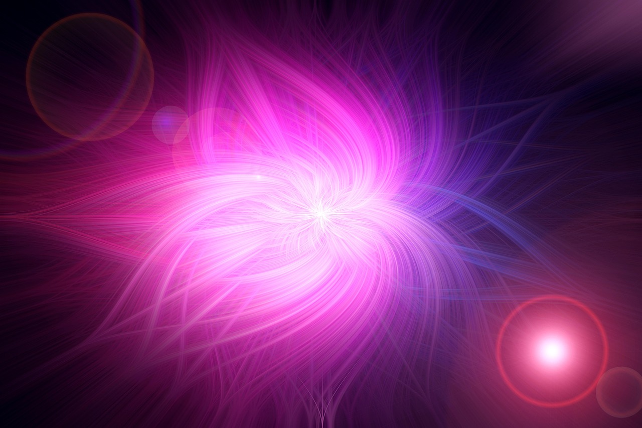 Light Streaks Geometric Pattern - Free image on Pixabay
