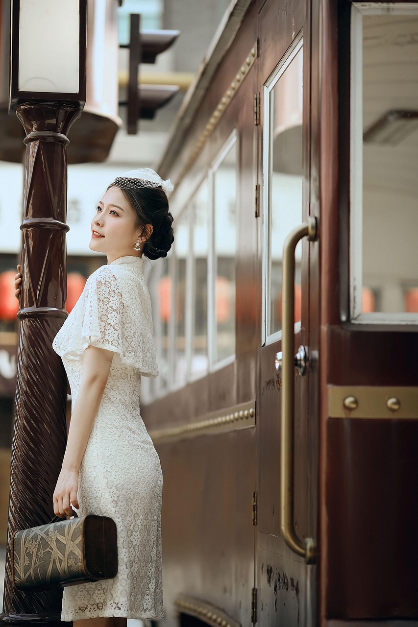 Asian Woman Train Vintage - Free photo on Pixabay