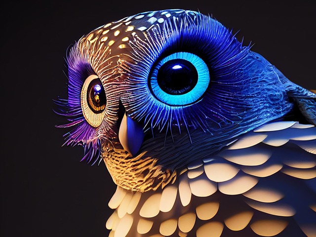 Uil Vogel Schilderen - Gratis afbeelding op Pixabay
