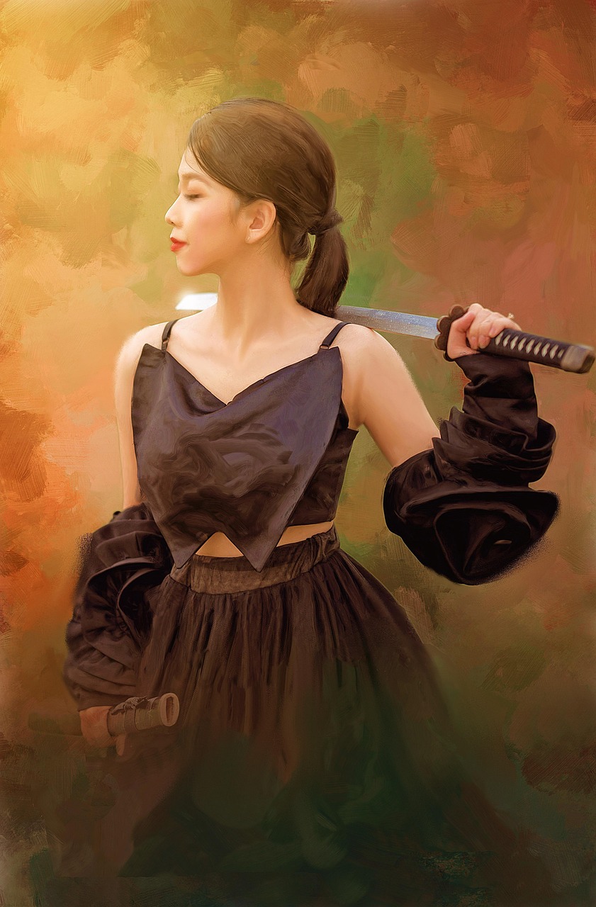 Download Woman, Fantasy Portrait, Warrior. Royalty-Free Stock ...