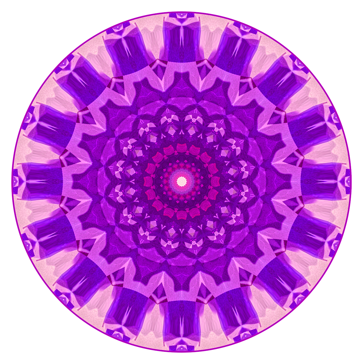 Download Rosette, Floral Pattern, Purple Flower. Royalty-Free Stock ...
