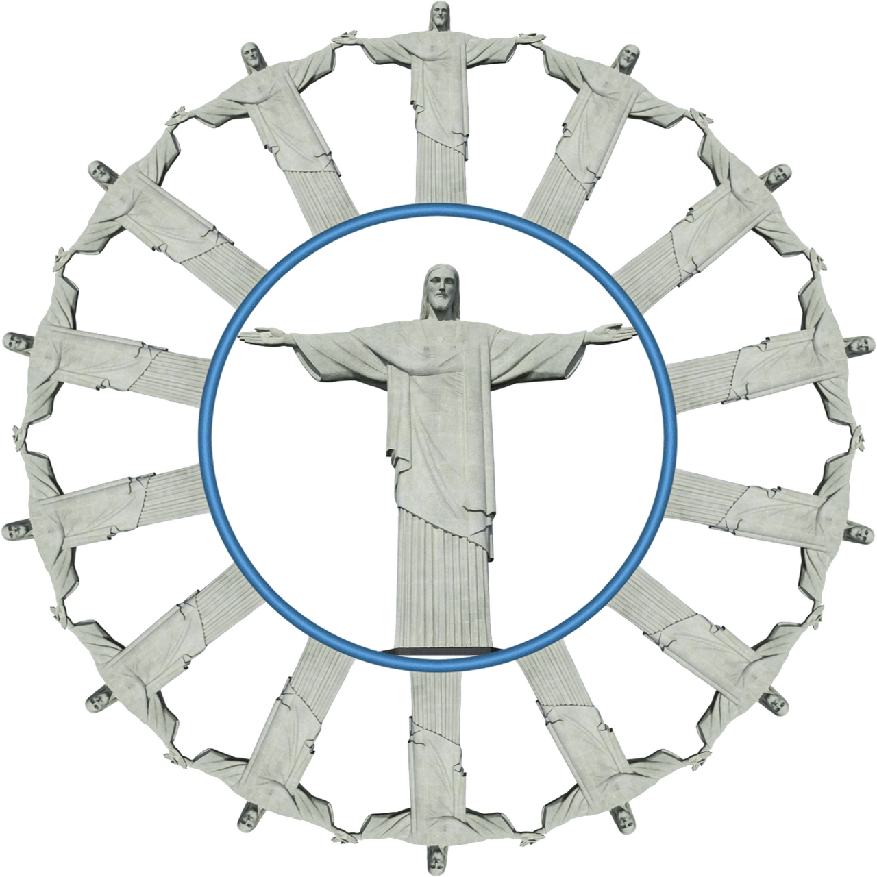 Download Statue, Rio, Brazil. Royalty-Free Stock Illustration Image ...