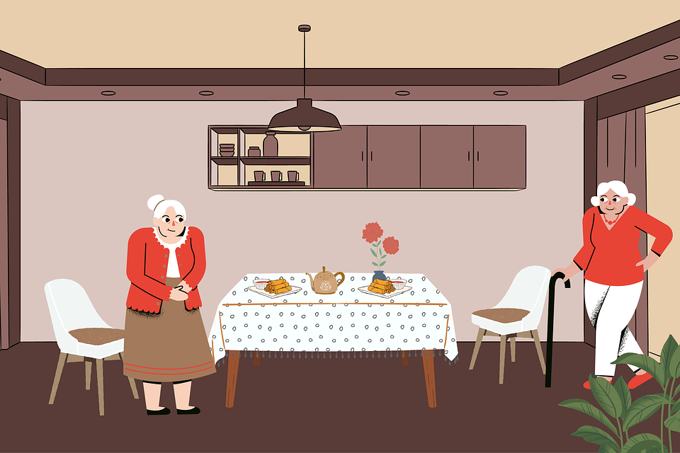 Women Senior Citizens Kitchen Old - Free image on Pixabay