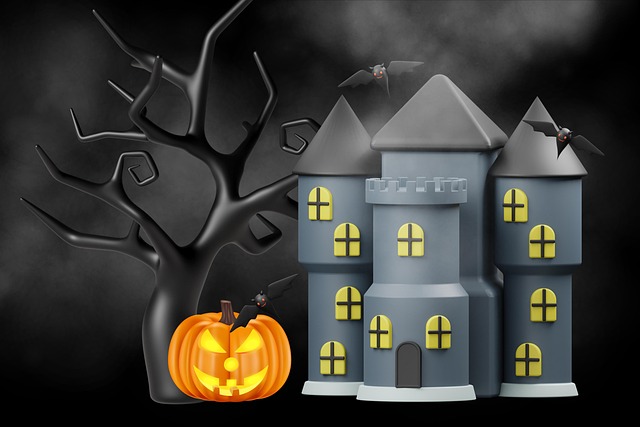 Download Halloween, Spooky House, Pumpkin. Royalty-Free Stock ...