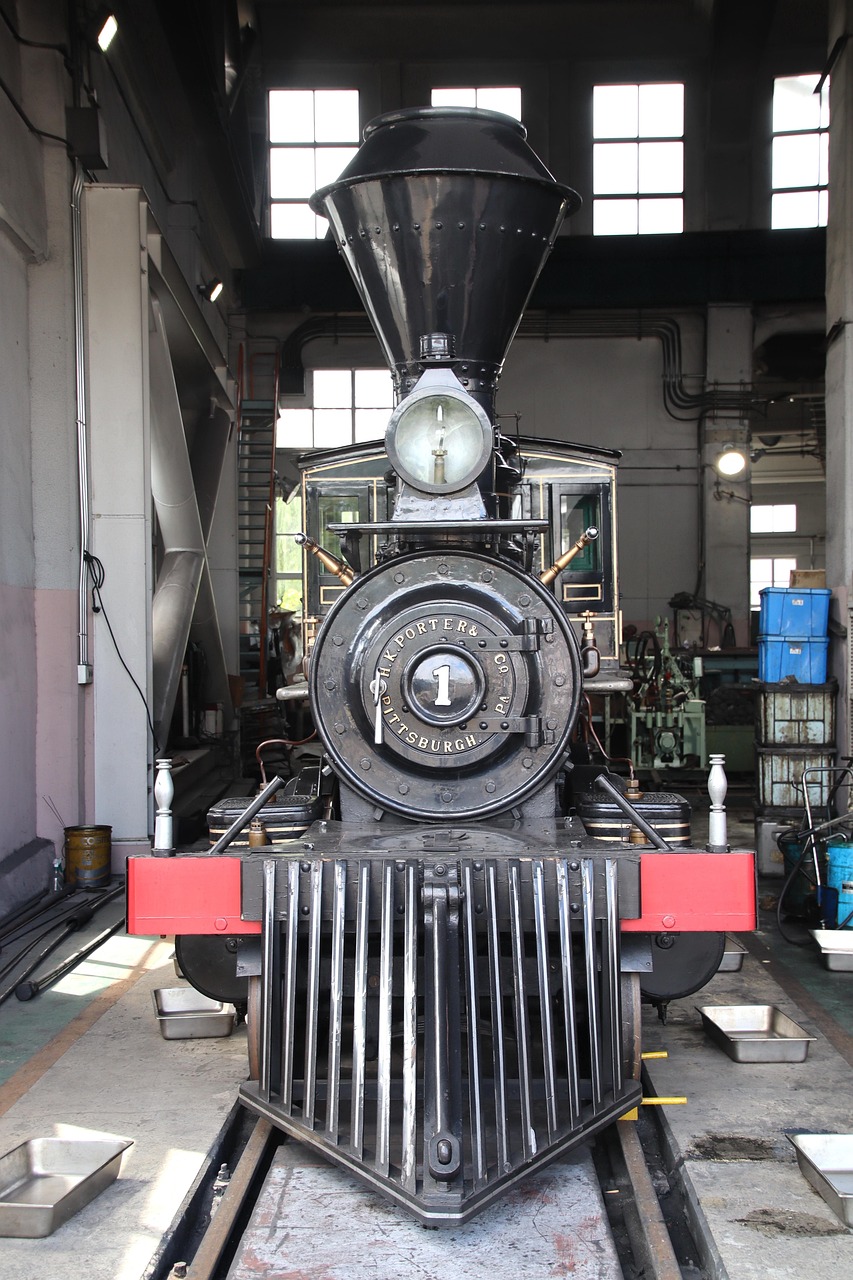 Locomotive Train Depot Black - Free photo on Pixabay - Pixabay