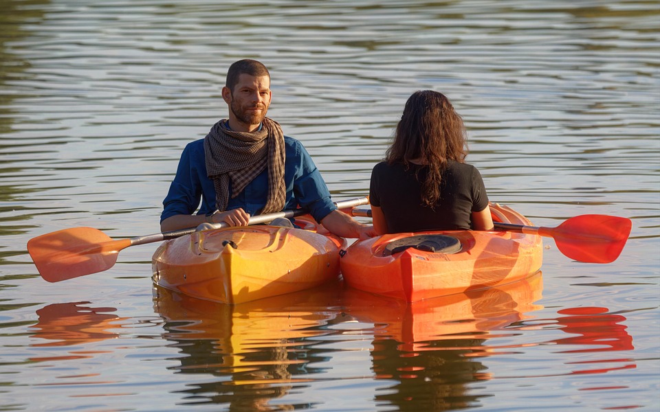 People Kayaks Lake - Free photo on Pixabay - Pixabay