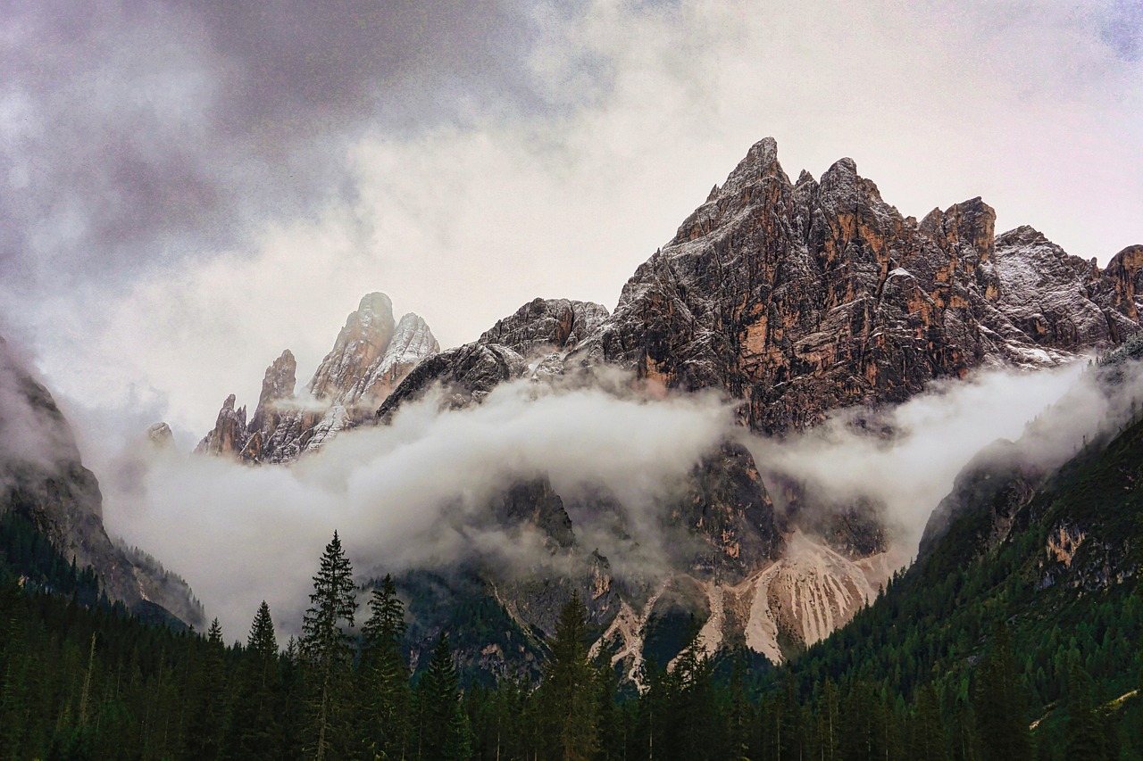 Montagne Dolomites Brouillard - Photo gratuite sur Pixabay - Pixabay